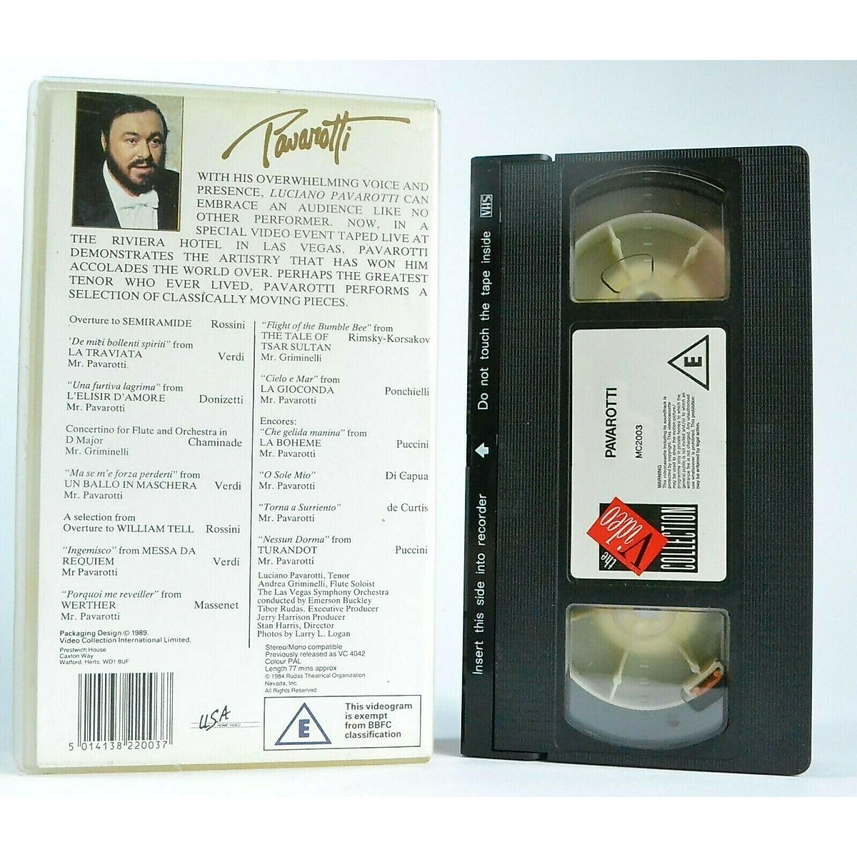 Tibor Rudas Presents Pavarotti an Inspiring 75 Minutes of Classical Music