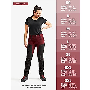 RevolutionRace Women’s GP Pants, Durable Pants for All Outdoor Activities, Bison Blood, XS