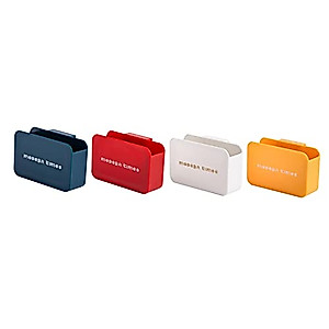 Uonlytech 4PCS refrigerator side door pendant Fridge Food Storage Containers Refrigerator Hanging Organizer Refrigerator Organizer Fridge Organizer food container abs refrigerator shelf mini