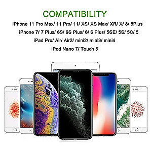 iPhone Charger, 5Packs(3ft 3ft 6ft 6ft 10ft)Charging Cable MFi Certified USB Lightning Cable Nylon Braided Fast Charging Cord Compatible for iPhone13/12/11/X/Max/8/7/6/6S/5/5S/SE/Plus/iPad(GoldenGrey)