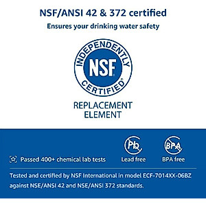 FilterLogic NSF Certified Pitcher Water Filter, Replacement for Brita® Classic 35557, OB03, Mavea® 107007, Brita® Pitchers Grand, Lake, Capri, Wave and More (Pack of 3)