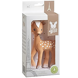 Vulli Sophie La Girafe Fanfan The Fawn Teether by Friend, Brown (616341)