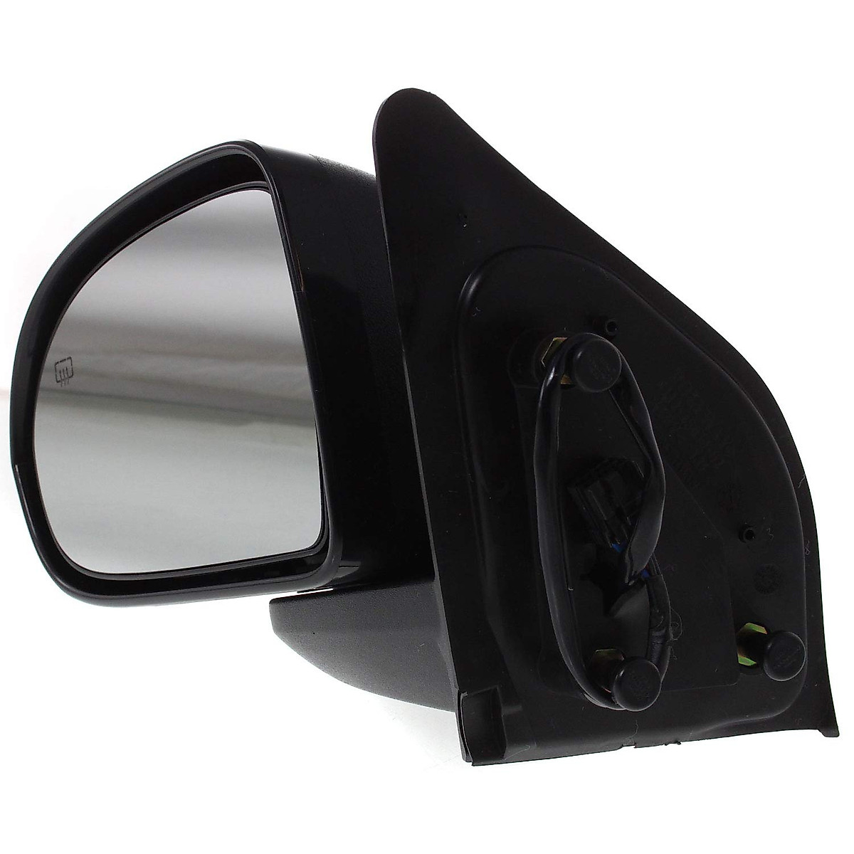 Kool Vue Left Power Heated Door Mirror Compatible With Jeep Compass 2007-2017 Textured MK Body, Type 1