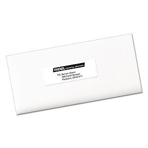 Avery 5262 Easy Peel Mailing Address Labels, Laser, 1-1/3 x 4, White, 350/Pack
