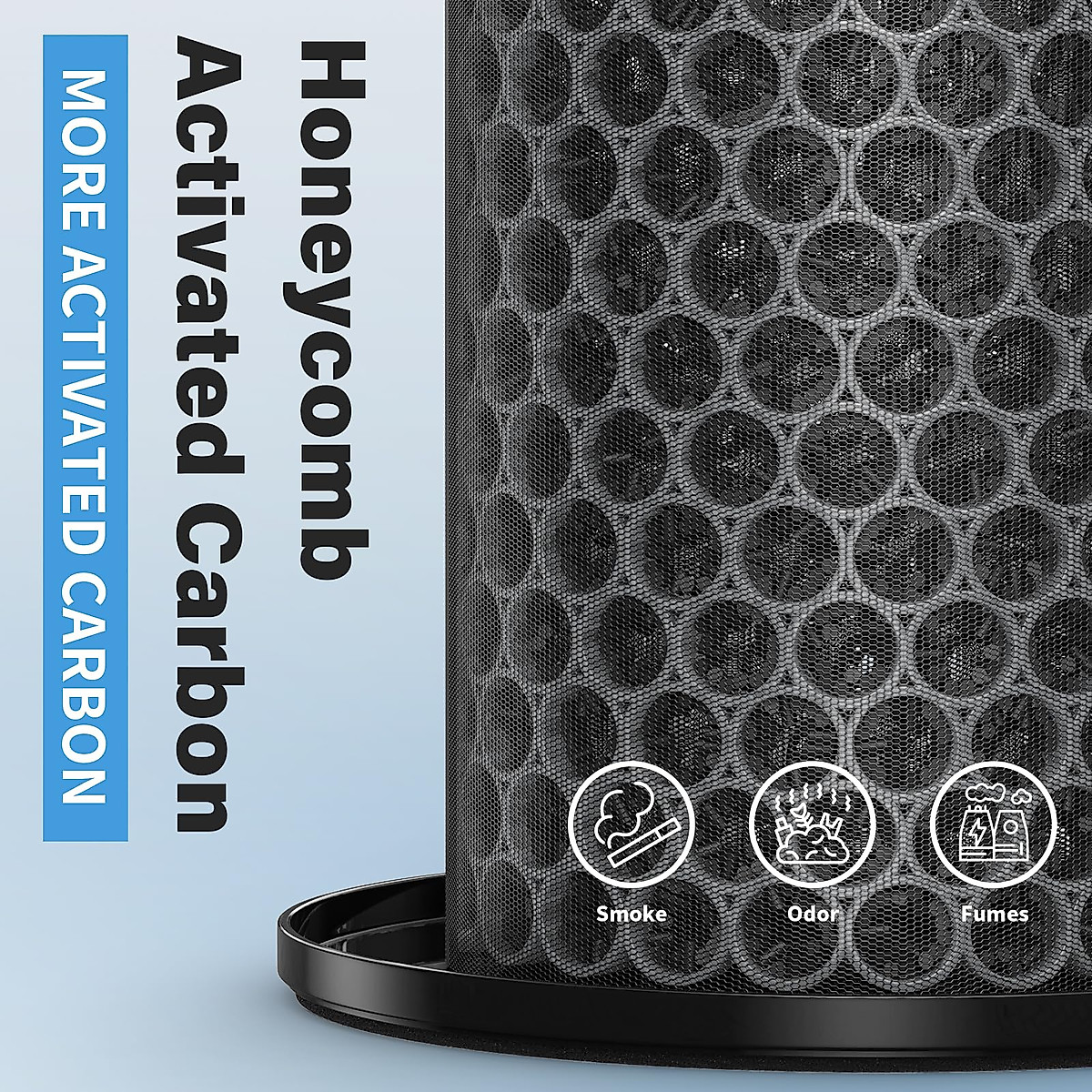 CFKREYA AP-T40FL Replacement HEPA Filter for HoMedics 5-in-1 Tower Air Puri-Fier Models# AP-T40FL, AP-T40WT, AP-T43-WT, AP-T45-BK and AP-T45-WT,1461901(Costco Model), 2-Pack