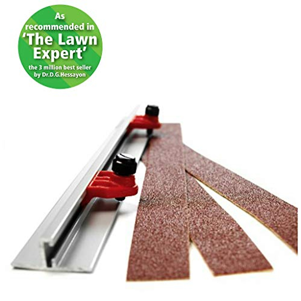 Bosmere R345 Reel Mower Blade Sharpener, 16 Inch, Silver