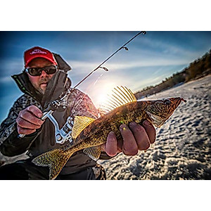 Berkley Trilene® 100% Fluorocarbon Ice, Clear, 6-Pound Break Strength, 75yd Fishing Line, Suitable for Freshwater Environments