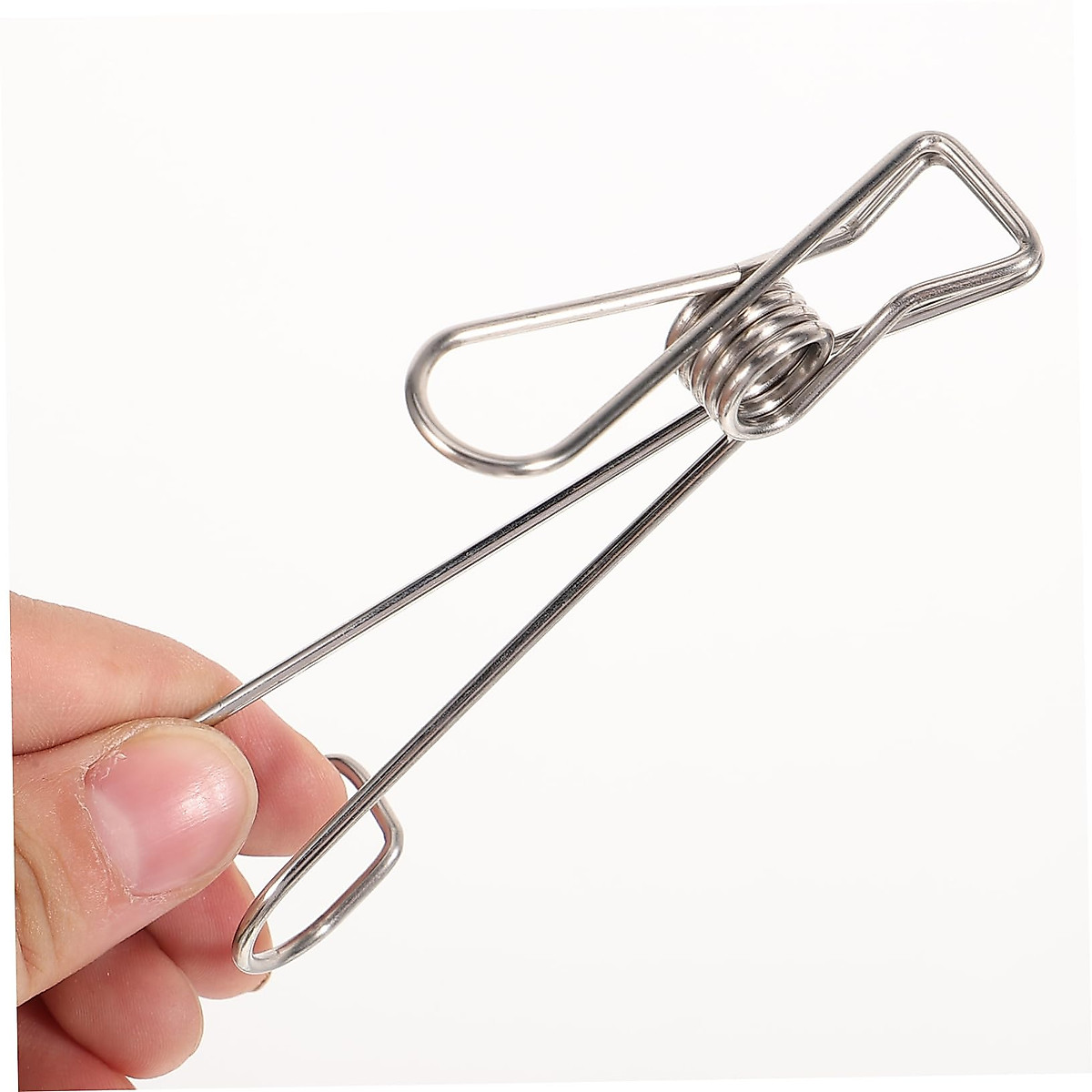 ABOOFAN 48 Pcs Golden Hook Over Door Hanger Towel Racks Bathroom Rack Towel Hanger for Bathroom Tail Wire Over Door Towel Rack Bathroom Towel Rack On The Door Towel Clip Stainless Steel