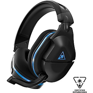 Turtle Beach Stealth 600 Gen 2 USB Wireless Amplified Gaming Headset for PS5, PS4, PS4 Pro, Nintendo Switch, PC & Mac with 24+ Hour Battery, Lag-Free Wireless, & Sony 3D Audio - Black (Renewed)