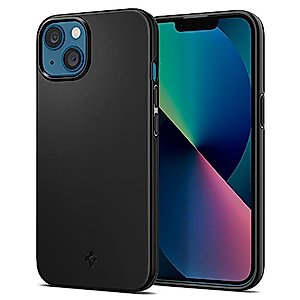 Spigen Thin Fit Designed for iPhone 13 Case (2021) - Black