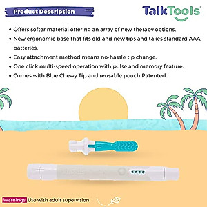 TalkTools® Sensi (White) Oral Sensory Therapy Tool for Speech and Feeding