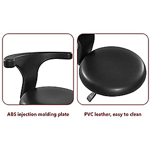 Ergonomic Home Office Desk Chair - with Lumbar Support Rolling Chair，Swivel Salon Chair ，Adjustable Dentist Chair Medical Stool for Drafting,Computer,Hospital,Clinic,Dentalhygienis,Home