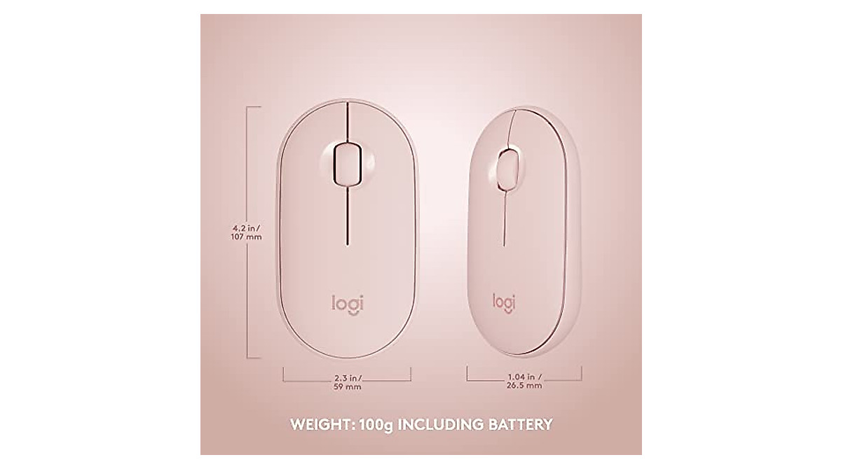 Logitech MK470 Slim Wireless Keyboard & Mouse Combo - Compact & Quiet