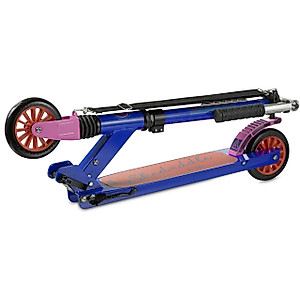 Scooter for Kids | 2 Wheel Scooter for Boys | Two Wheel Scooter for Girls | Outdoor King Kids Scooters | Folding Kids Scooter Easy to Transport | Scooride Skeddadle (Blue)