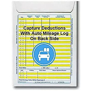 Receipts Organizer & Expense Envelopes. Receipt Organizer Envelopes That Record Business Expenses, Store Receipts and Log Auto Mileage. Organizes Receipts. Saves Taxes. 12/Pack. by PocketCPA.