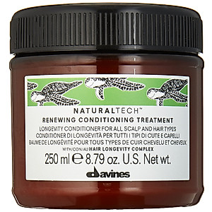 Davines Naturaltech RENEWING Conditioner, Gentle Nourishing And Moisturizing Action To Promote The Wellbeing Of The Scalp, 8.79 fl. oz.