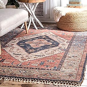 nuLOOM Diandra Flatweave Jute Area Rug, 3' x 5', Multi