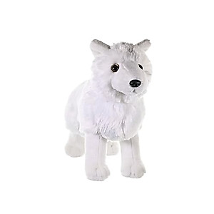 Wild Republic Arctic Wolf Plush, Stuffed Animal, Plush Toy, Gifts for Kids, Cuddlekins 12"