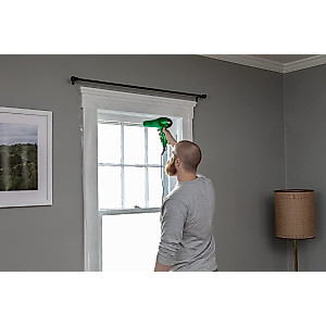 Duck Brand Window Insulation Kit - Winter Window Seal Kit Fits up to 10 Windows - Rolled Shrink Film Cuts to Size for Easy Indoor Installation - Window Tape Included - 62 In. by 420 In.- Clear