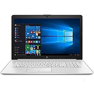 HP Premium 17.3-inch HD Touchscreen 1TB HDD AMD Ryzen 5 Laptop (12GB RAM, Ryzen 5 4500U, DVD Writer, Windows 10 Home) Natural Silver, 17-ca3035cl