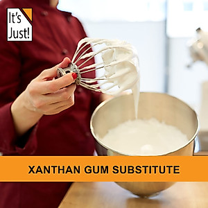 It's Just - Guar Gum, Thickens Cold Items, Keto Baking, Gluten-Free, Substitute Xanthan Gum, 8oz