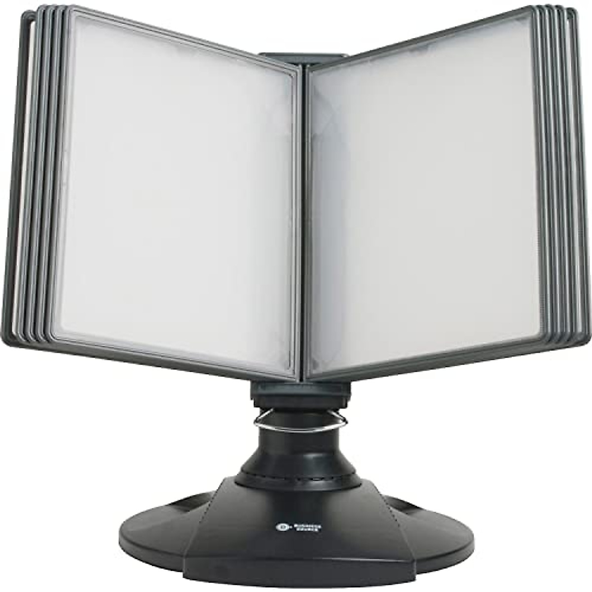 Business Source - Deluxe Catalog Display Racks, 20 Documents, Black, Sold as 1 Each, BSN 62888