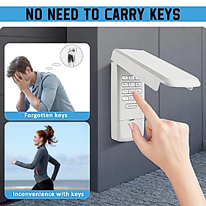 Garage Door Keypad for Liftmaster Chamberlain Craftsman Garage Door Opener Keypad 377LM 977LM 877LM 877MAX CMXZDCG440 G940EV-P2, Purple Red Orange Yellow Green Learn Button Garage Door Openers