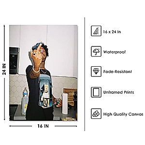 PinTrends Poster Print Wall Decor 16"x24" Brent Merch Faiyaz for Living Room Art Home Decoration