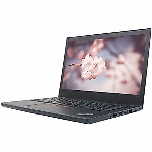 Lenovo ThinkPad T480 14 HD Laptop - Intel Core i5-8350U, 16GB RAM, 256GB SSD, Webcam, Windows 10 Pro (Renewed)
