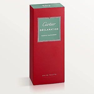 Cartier Declaration Haute Fraicheur for Men Eau De Toilette Spray, 3.4 Ounce