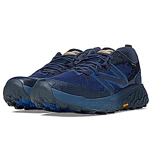 New Balance Men's Fresh Foam X Hierro V7 Running Shoe, Eclipse/Blue Groove/Natural Indigo, 8.5