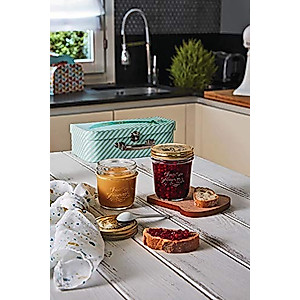 Bormioli Quattro STAGIONI-1L 365160-CBC Set of 3 Airtight Jars Transparent