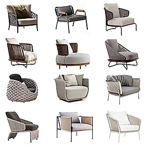 ZHENGYUN Grey Wicker Desk Chair Repair Material Kit (Wicker + Knitting Tools), Outdoor Patio Furniture Rattan, Wicker Repair Material - Approximately 70m (230ft) Long (Grey + Tools)