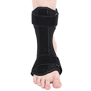 HURRISE Fasciitis Night Splint, Drop Foot Support Brace, Fasciitis Night Splint,Drop Orthotic Plantar Fasciitis Night Splint For Braces & Splints Breathable Brace