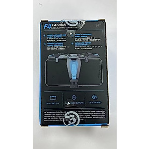 GameSir F4 PUBG Mobile Game Controlle, Mobile Gaming Trigger for Fortnite/COD/Rules of Survival, Gaming Grip Joysticks for 4.5-6.5 inch iOS Android Phone