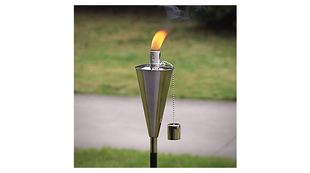 FAB BASED Oil Torches for Patio & Garden | 55" Stainless Steel