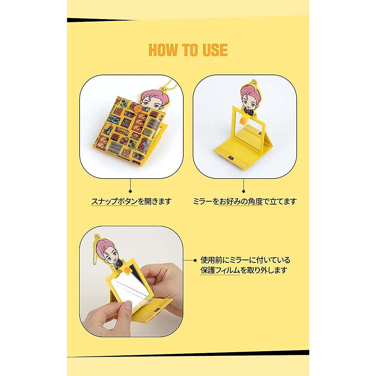 ROYCHE TinyTAN Butter Random Mirror Random Among All 7 Types Mirror Butter ver. Random