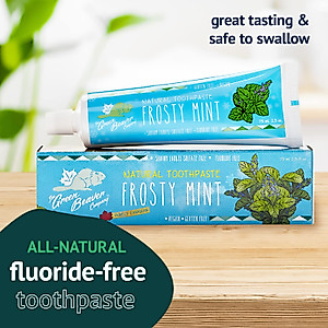 Green Beaver Toothpaste, Frosty Mint, 2.5 Ounce