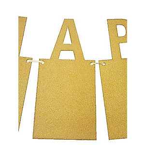 E&L Happy Birthday Photo Banner, for Baby Shower Party, Birthday Party Decoration