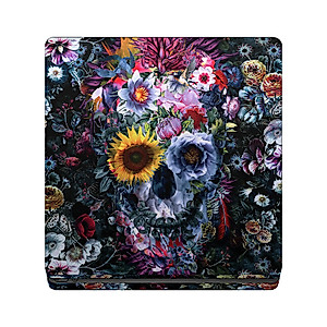 Head Case Designs Officially Licensed Riza Peker Skull Art Mix Vinyl Sticker Gaming Skin Decal Cover Compatible With Sony PlayStation 4 PS4 Slim Console and DualShock 4 Controller