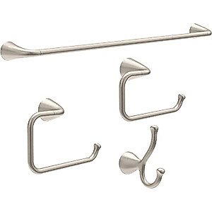 Delta ARV35-DN Arvo Double Towel Hook Bath Hardware Accessory in Brushed Nickel