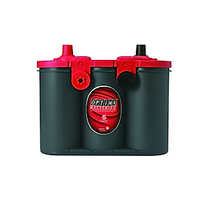 OPTIMA Batteries High Performance 34/78 RedTop Sealed AGM Car, Truck, and SUV Starting Battery, 800 CCA, Dual SAE and GM Terminals, Maintenance Free, Versitile Mounting