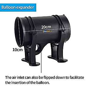 Chestnut-YX Balloon Stuffing Tool Machine Filling Kit Expander Extractor, for Rose Bouquet DIY Bouquets Wedding Christmas Birthday Party Gift Art Balloons Decoration Supply, 20x11x19cm