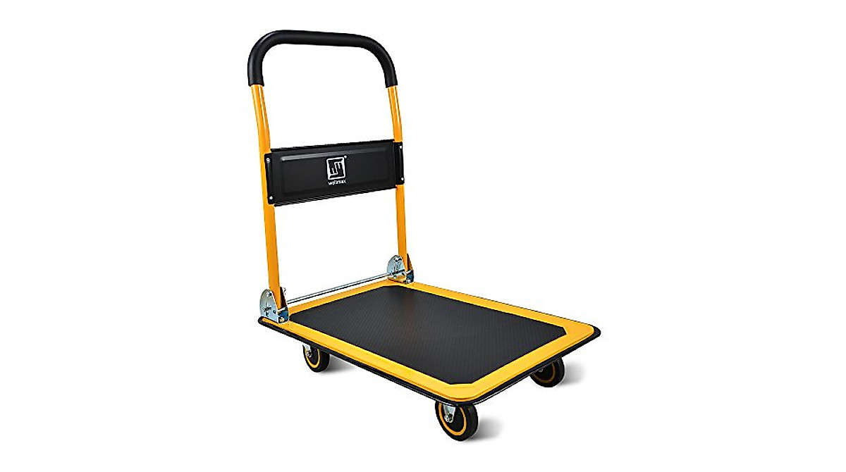 Push Cart Dolly by Wellmax - Foldable & Durable Design