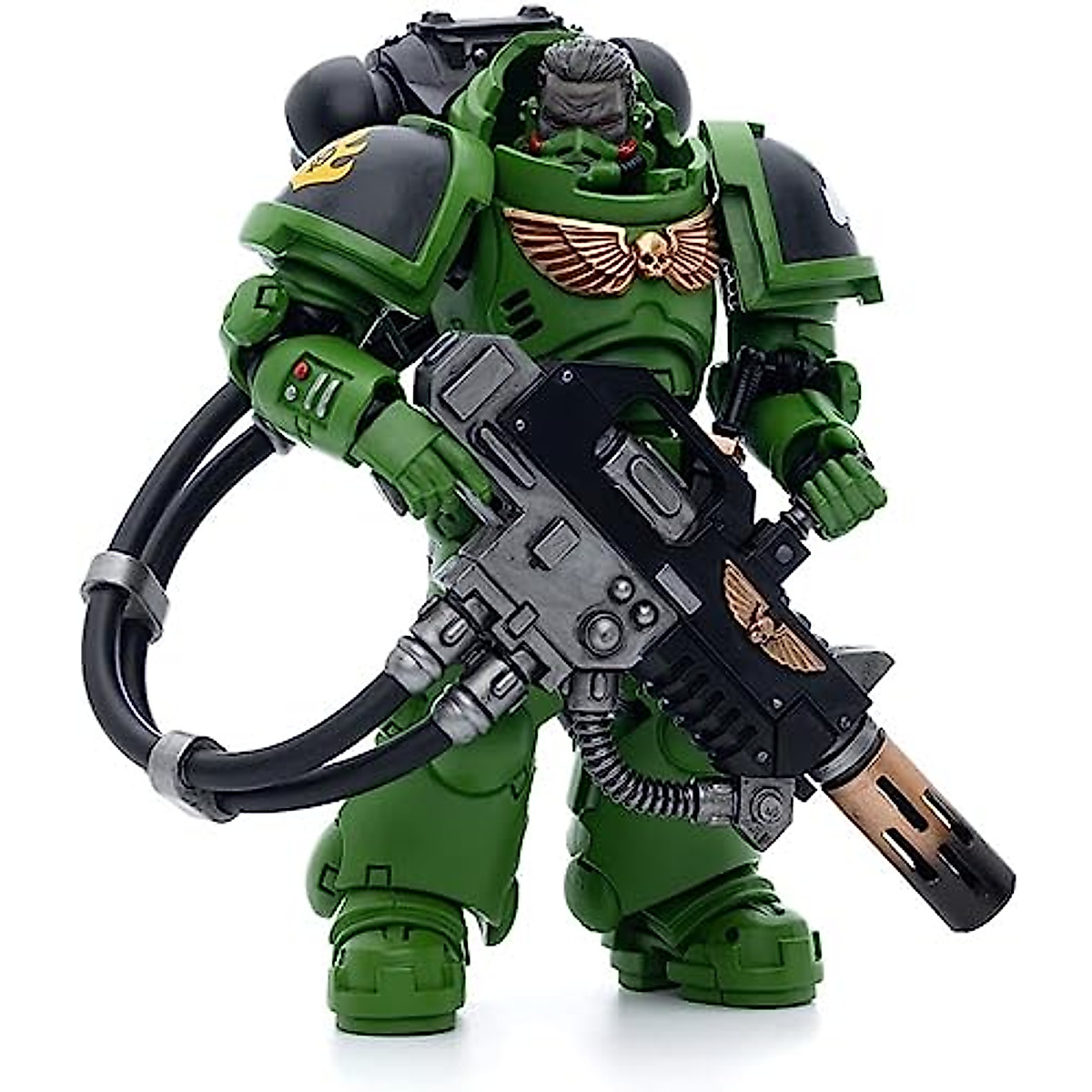 HiPlay JoyToy Warhammer 40K Salamanders Eradicators Brother T'Kren 1:18 Scale Collectible Action Figure