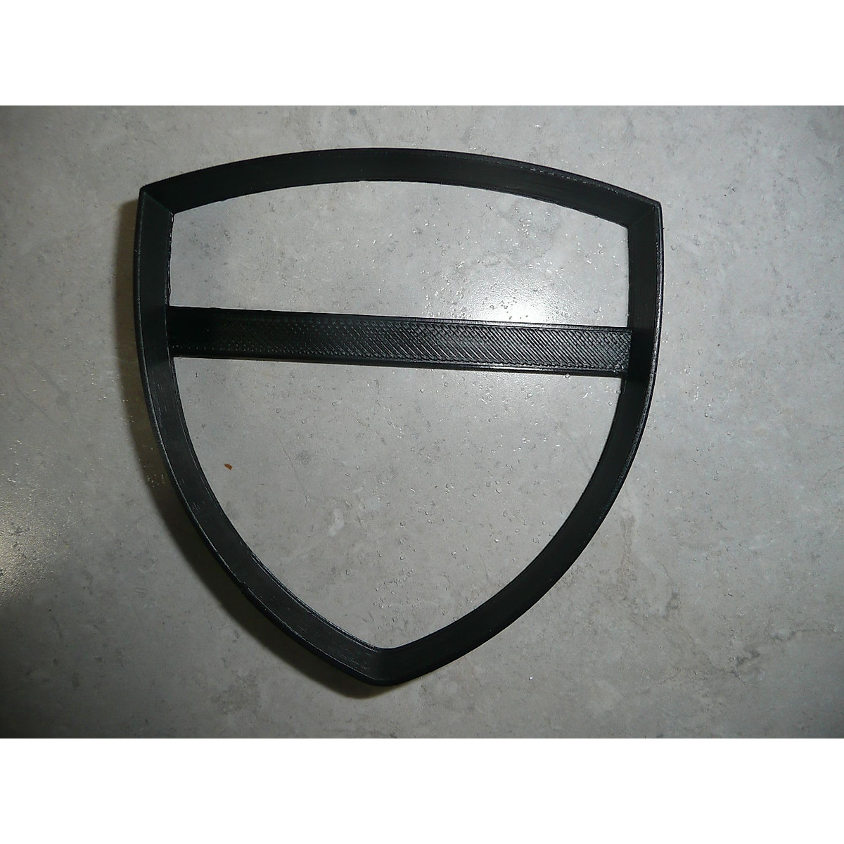 SHIELD KNIGHT GUARD PROTECTION MEDIEVAL TIMES OUTLINE COOKIE CUTTER MADE IN USA PR3175