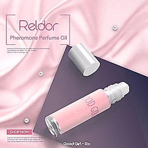 Reldor Perfume for Women with Pheromones - Seductive Oriental Floral Fragrance with Almond, Coffee, Cinnamon, Cacao Pad, and Vanilla Notes， Pheromone Perfume Oil for Women, 10ml Roll-On Bottle