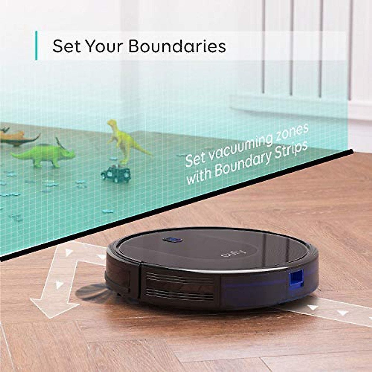 Engery Boundary Markers for Neato Botvac Series Neato and Shark ION Robot Vacuum, Robot Vaccum Boundry Strips Magnetic Strip Tape for Vacuum, 13 Feet