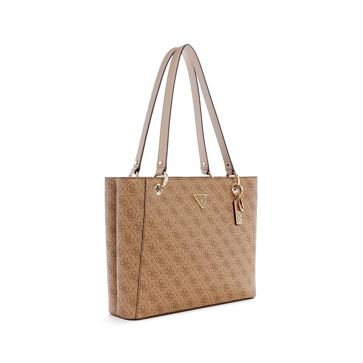 GUESS Noelle Noel Tote, Latte Logo