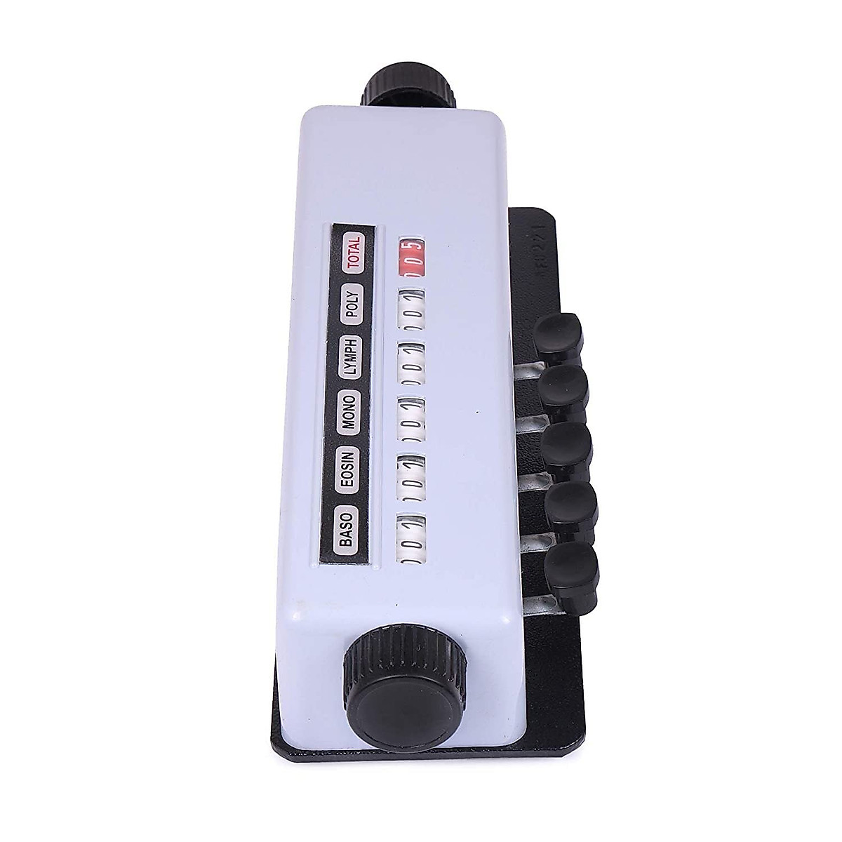 Saini MADICOS Blood Cell Counter 5 Keys Use All Microscope (Silver)